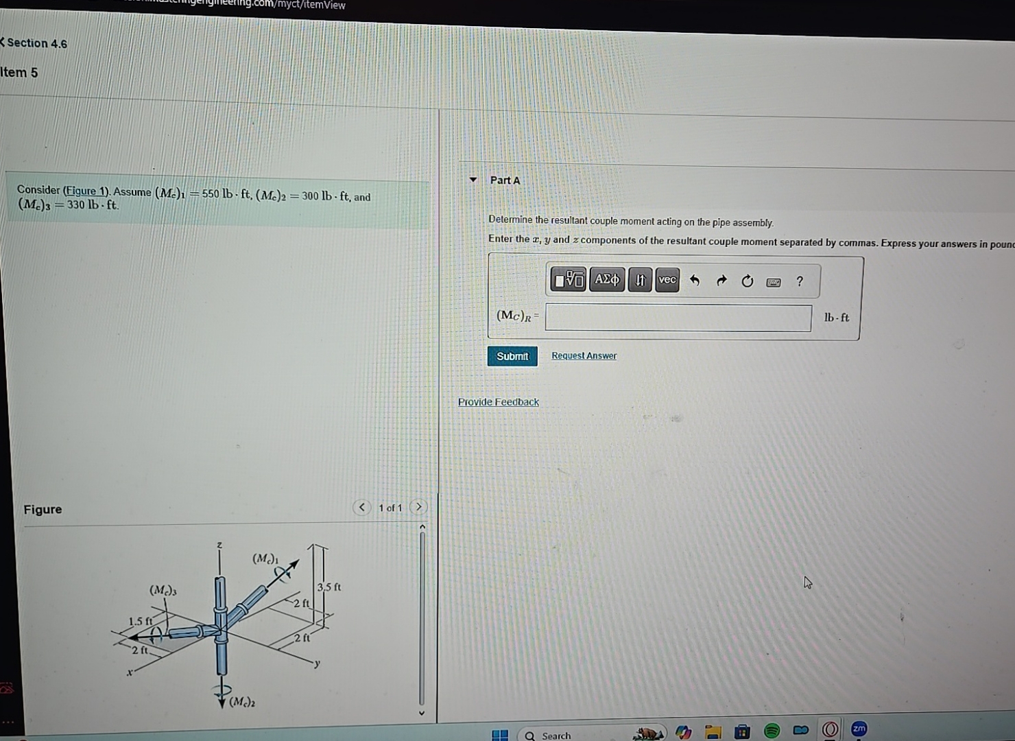 Solved Consider (Figure 1). ﻿Assume | Chegg.com