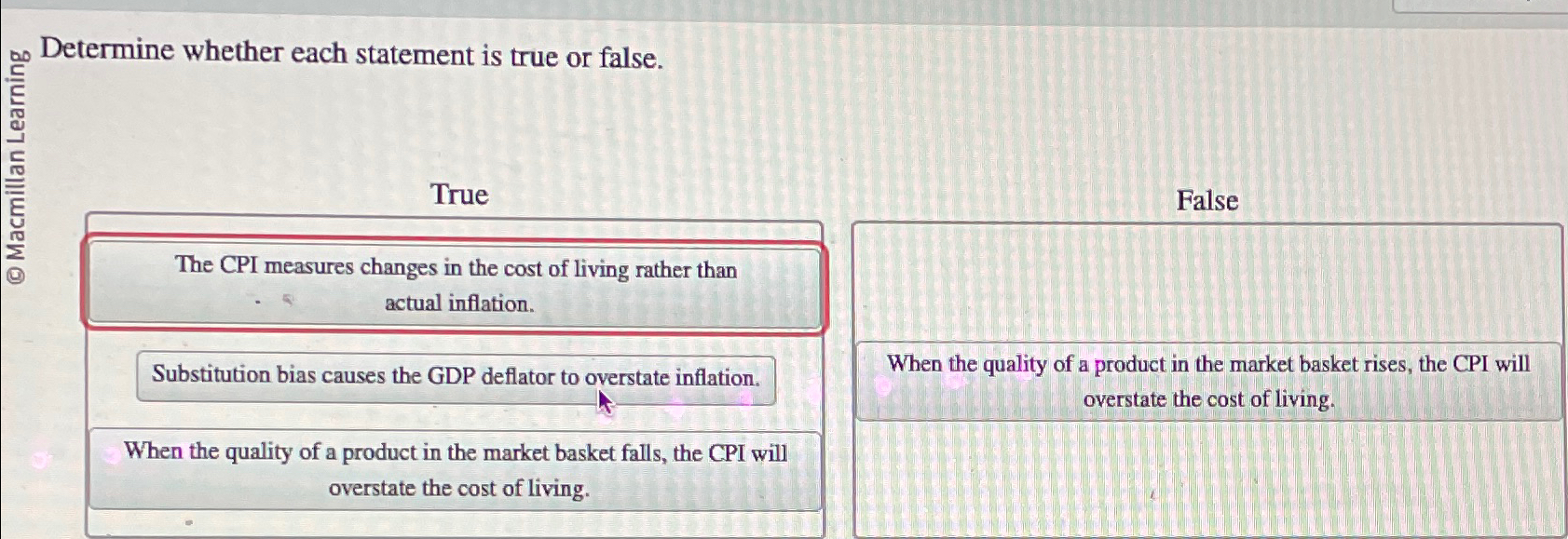 Solved Determine whether each statement is true or | Chegg.com