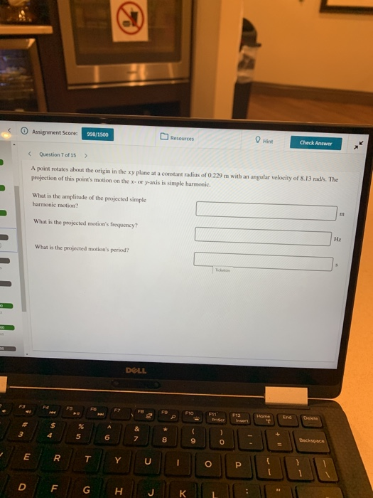 Solved OAssignment Score: 998/1500 Hint Resources Check | Chegg.com