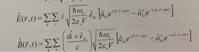 Solved 2- Calculate the commutation relation [Ê, ] for the | Chegg.com