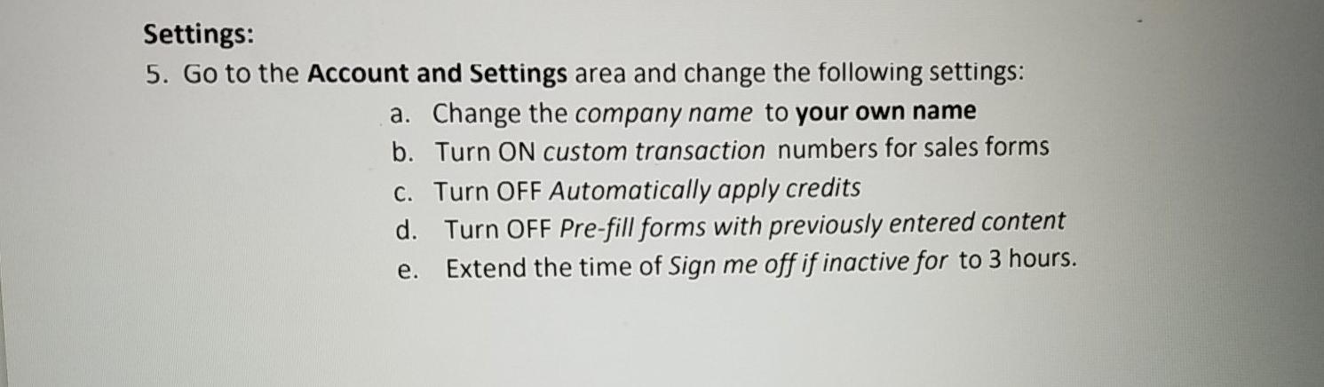 Solved Complete the Following Steps Chart of Accounts work | Chegg.com