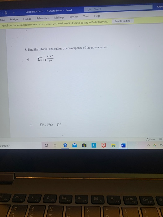 Solved Grand Search = CS203 (0- Protected ViewSaved Draw | Chegg.com