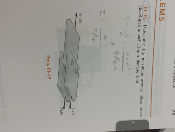 Solved - JIATE DESIGN 73 LEMS (F1-15) Determine the maximum | Chegg.com