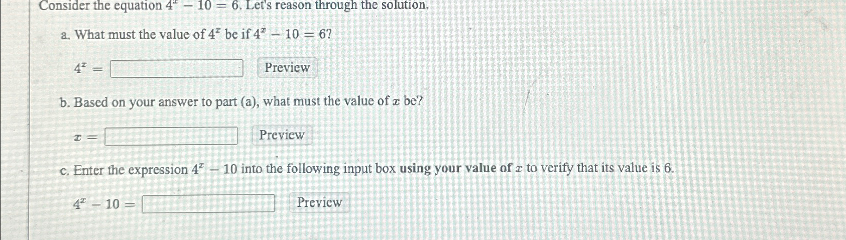 Solved Consider the equation 4--10=6. ﻿Let's reason through | Chegg.com