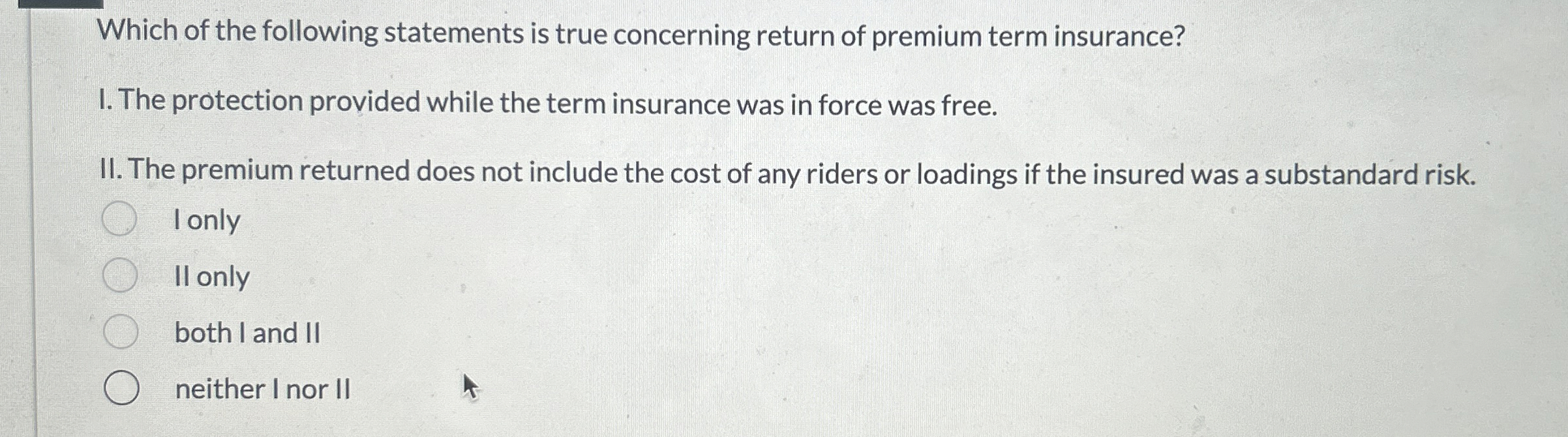 Solved Which of the following statements is true concerning | Chegg.com