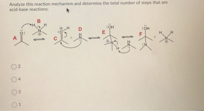 Solved Analyze this reaction mechanism and determine the | Chegg.com