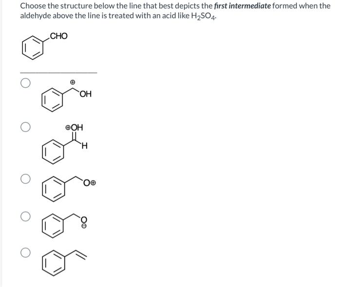 Solved Choose the structure below the line that best depicts | Chegg.com