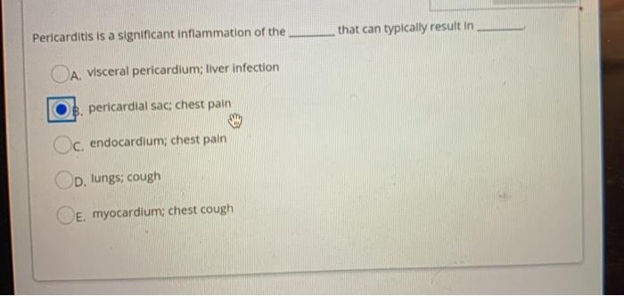 Solved An abnormal pattern or delay of cardiac conduction is | Chegg.com