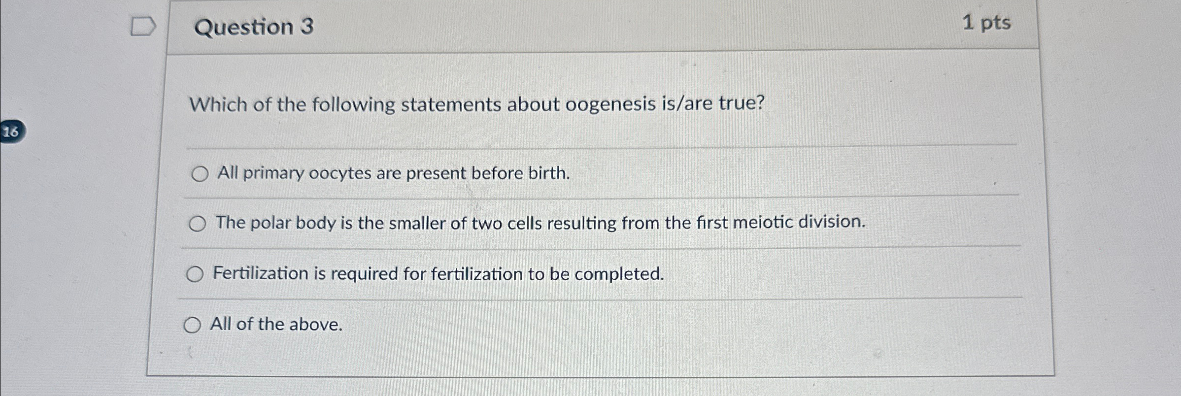 Solved Question 31 ﻿ptsWhich of the following statements | Chegg.com
