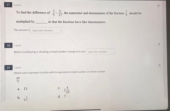 →→ 1 d 1 2 3 4 17 1 point 18 To find the difference | Chegg.com