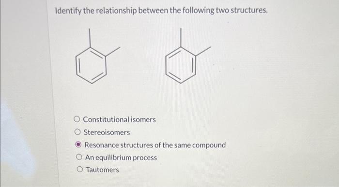 [Solved]: Identify the relationship between the following t