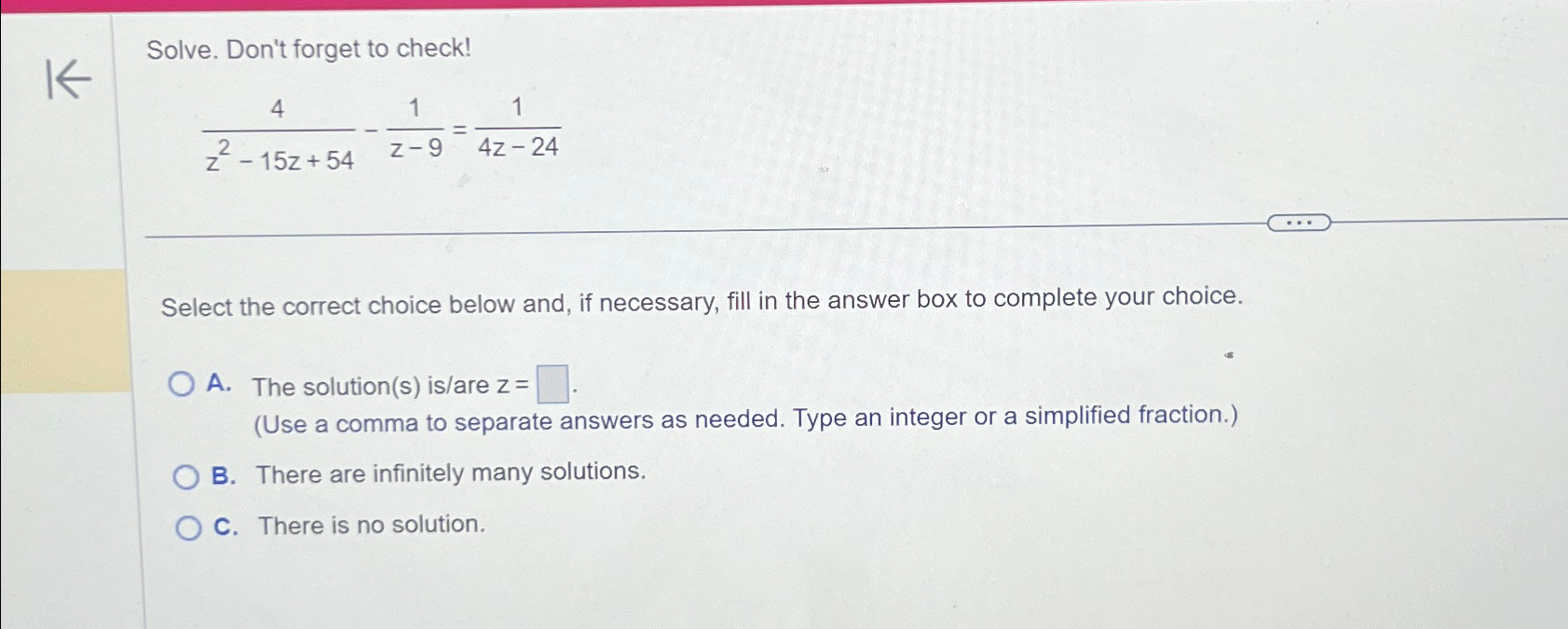 Solved Solve. Don't forget to | Chegg.com