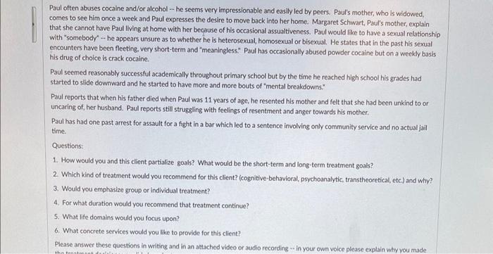 Solved Instructions Partializing Goals: Short-Term and | Chegg.com