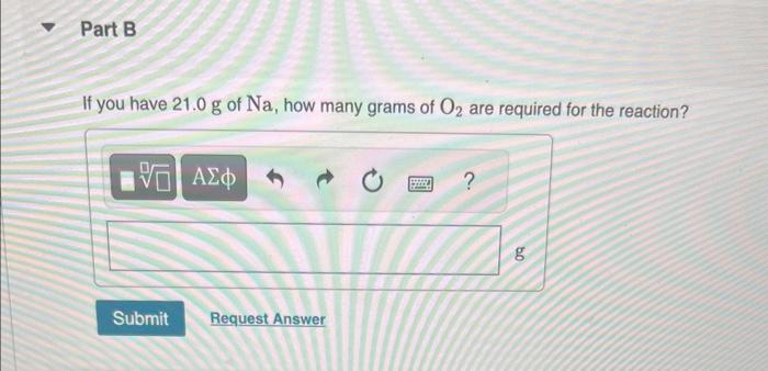 Solved How many grams of Na2O are produced when 10.3 g of Na | Chegg.com