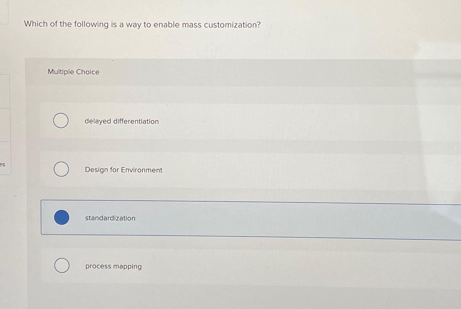 Solved Which of the following is a way to enable mass | Chegg.com