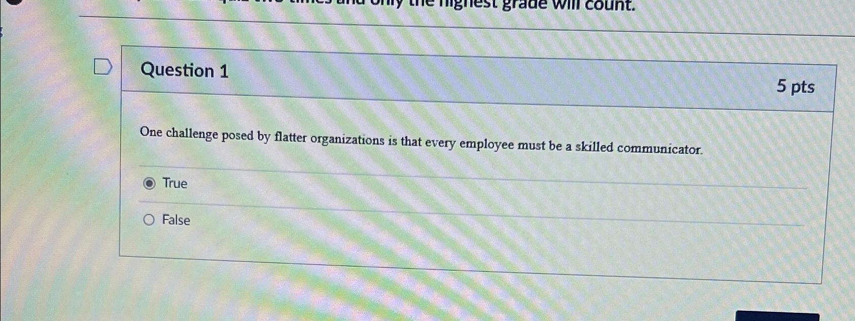 Solved Question 15 ﻿ptsOne challenge posed by flatter | Chegg.com