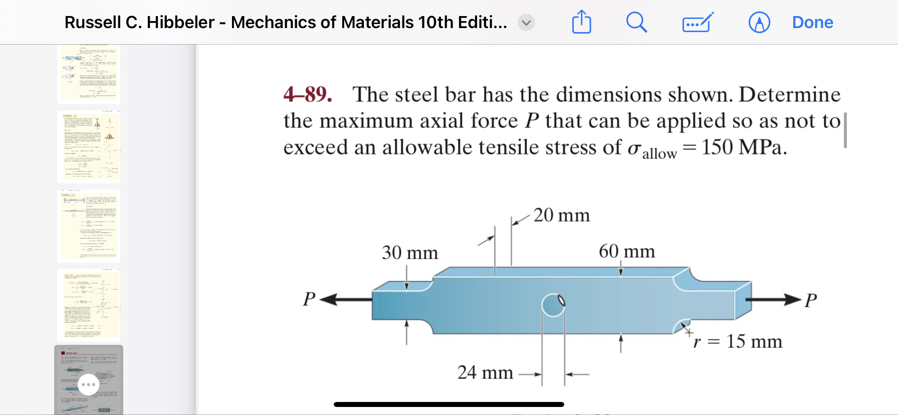 Solved Russell C. ﻿Hibbeler - ﻿Mechanics of Materials 10th | Chegg.com