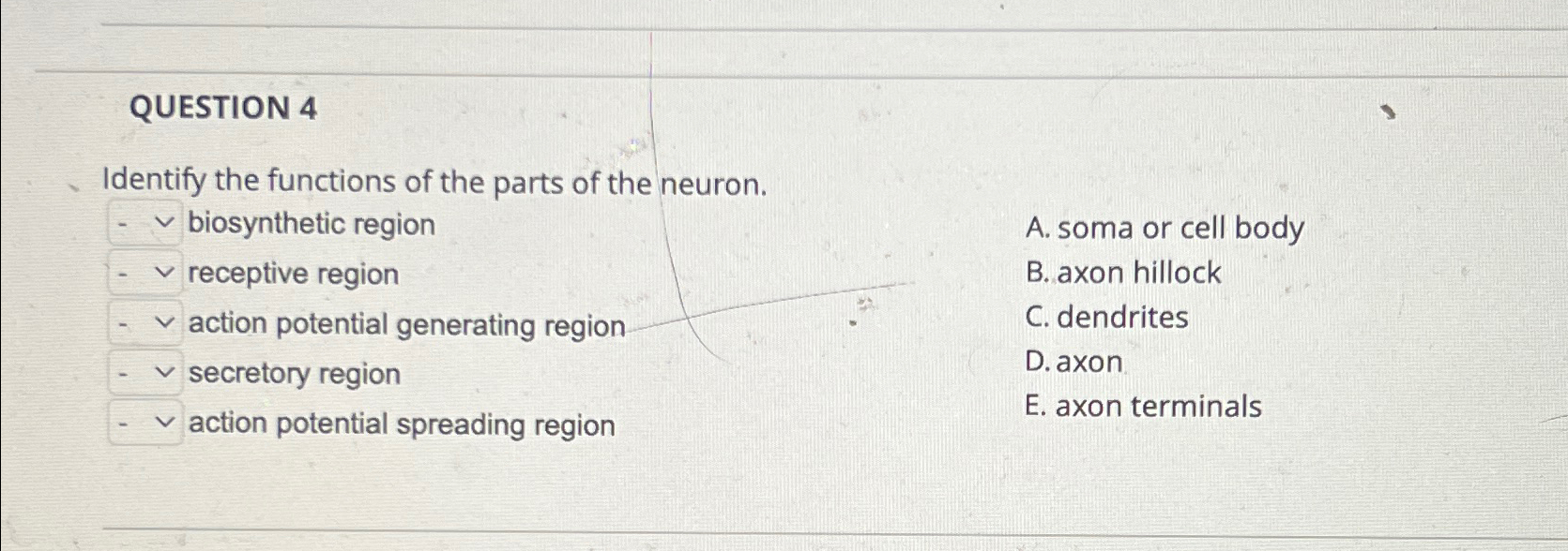Solved QUESTION 4Identify the functions of the parts of the | Chegg.com