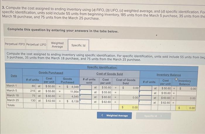 Solved 1st chart is Perpetual FIFO, 2nd is Perpetual LIFO, | Chegg.com