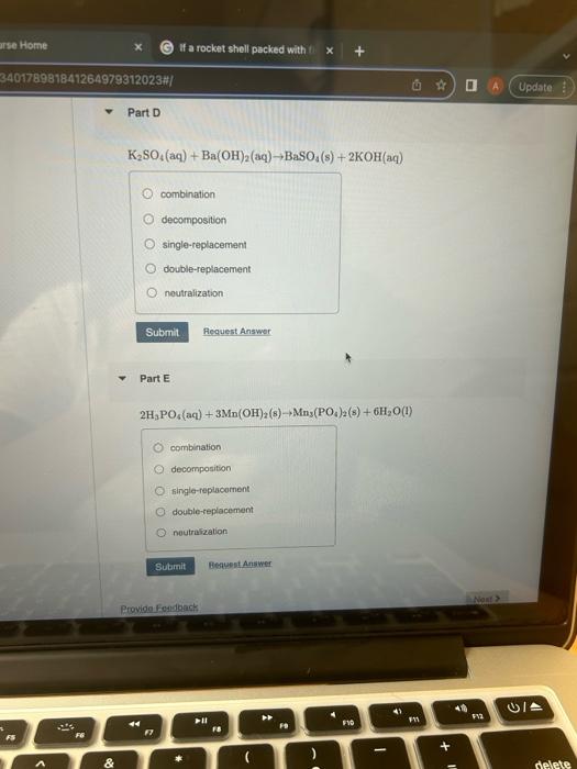 Solved Al2(CO3)a(s)→Al2O3( s)+3CO2( g) combination | Chegg.com