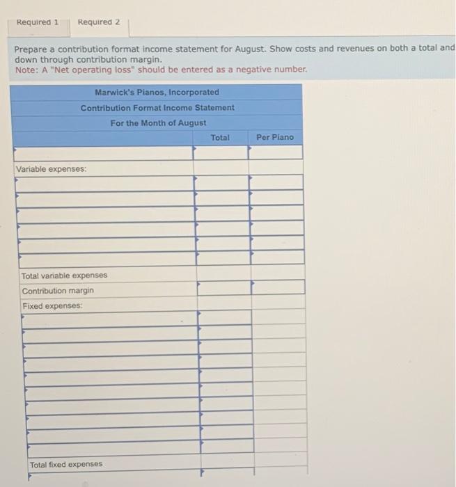 Solved 1.prepare a traditional format, income statement for | Chegg.com