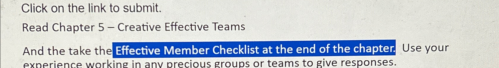 Solved Click on the link to submit.Read Chapter 5 - | Chegg.com