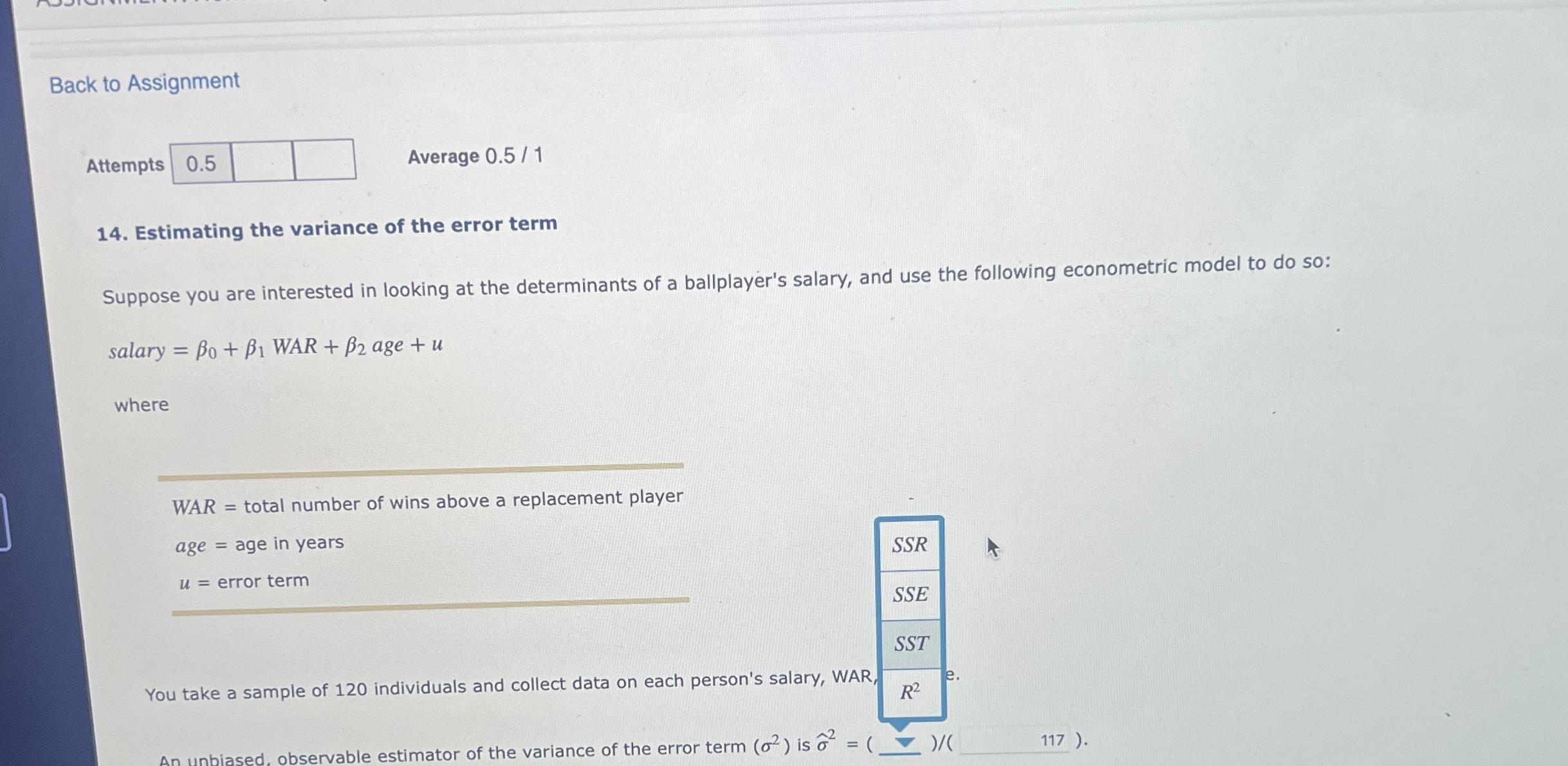 Solved Back to AssignmentAttempts 0.5Average 0.5114. | Chegg.com