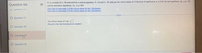 Solved Questan 17 Question 16 : The crick valen of 1me : | Chegg.com