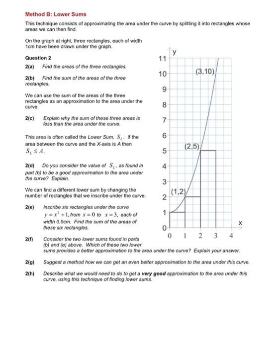 Solved DIRECTED INVESTIGATION FINDING AREAS UNDER CURVES Aim | Chegg.com