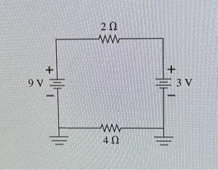 Solved What is the current in the 2Ω resistor in the | Chegg.com