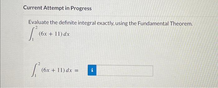 Solved Evaluate the definite integral exactly, using the | Chegg.com