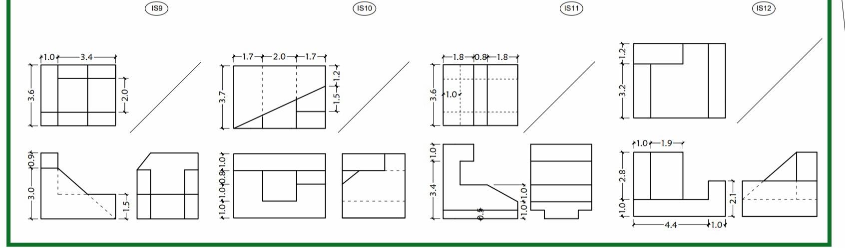 Solved Draw THE THREE -DIMENSIONAL DRAWING (ISOMETRIC) 3d | Chegg.com