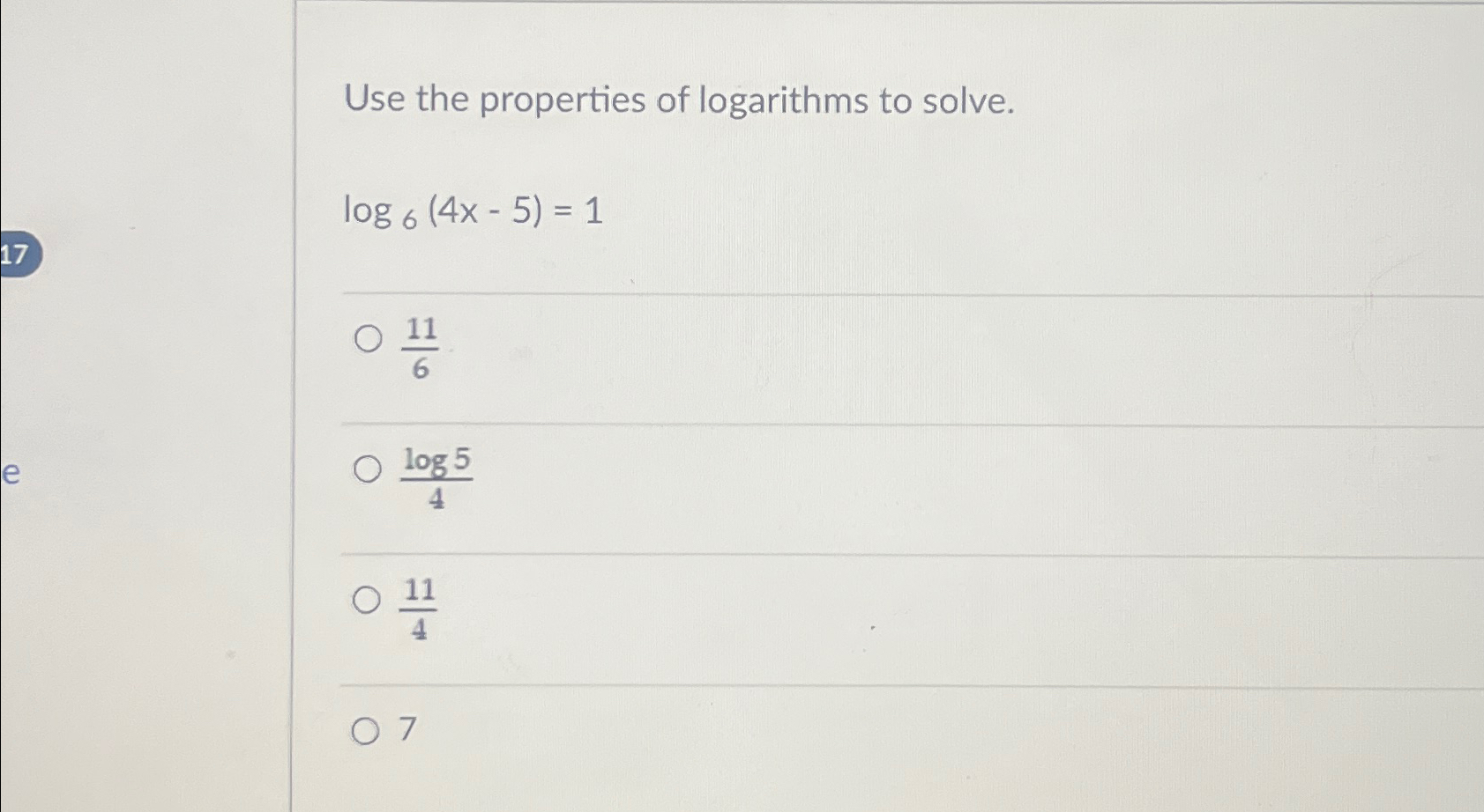 Solved Use the properties of logarithms to | Chegg.com