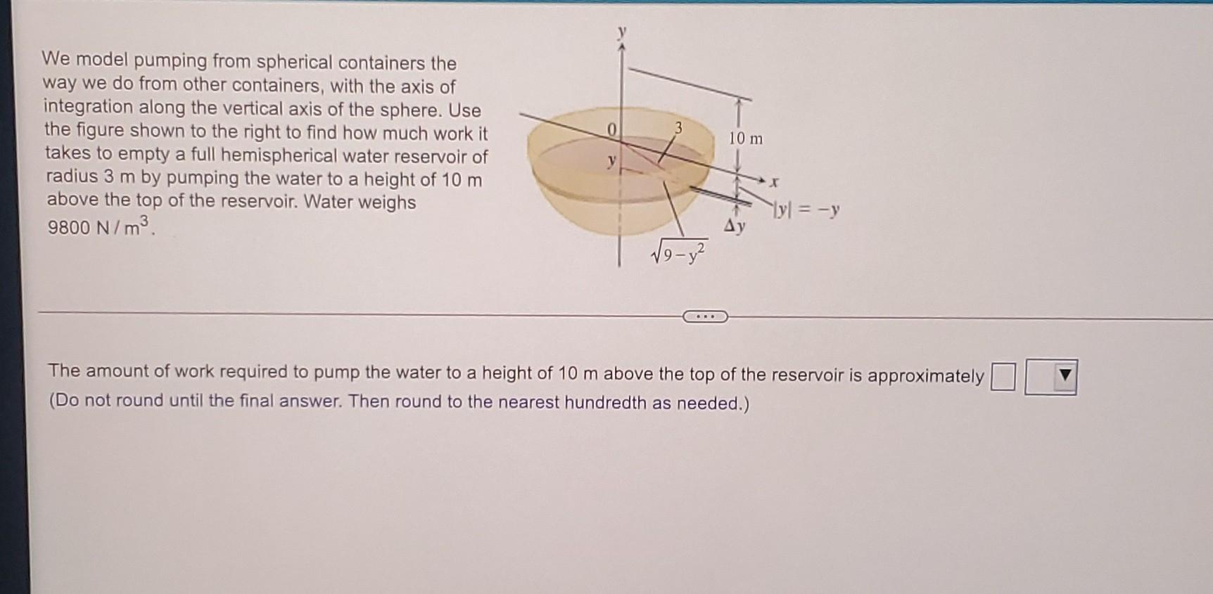 Solved 0 3 We model pumping from spherical containers the | Chegg.com