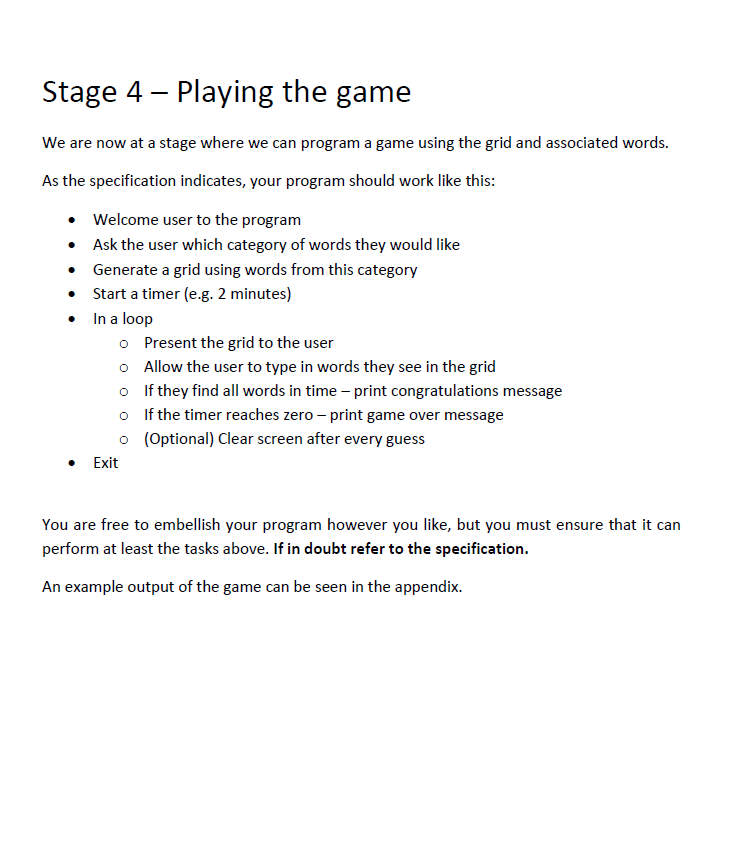Introduction A Word Search Puzzle consists of a grid | Chegg.com