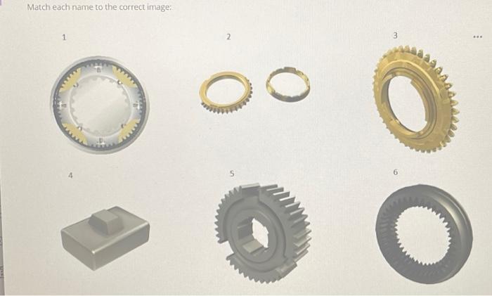 Match each name to the correct image: | Chegg.com