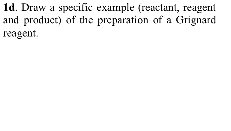 Solved Draw a specific example (reactant, ﻿reagent and | Chegg.com