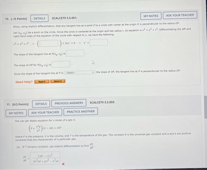 Solved Consider the following. 9x2−y5=7 (a) Find y′ by | Chegg.com