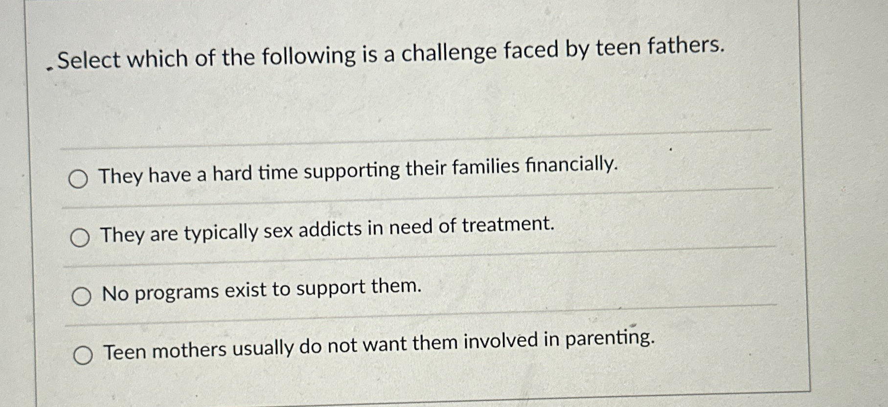 Solved Select which of the following is a challenge faced by | Chegg.com