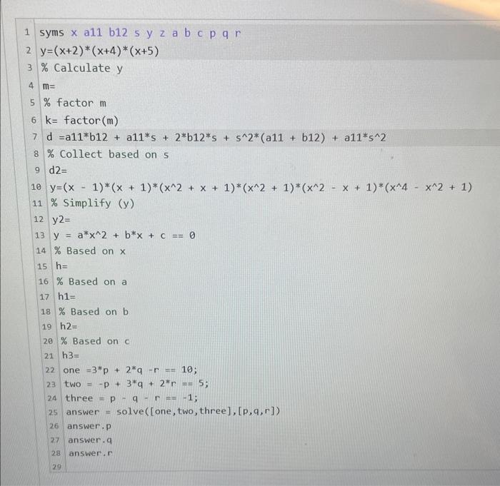 y=(x+2)(x+4)(x+5) Factor z=x∧3+11∗x∧2+38∗x+40 | Chegg.com