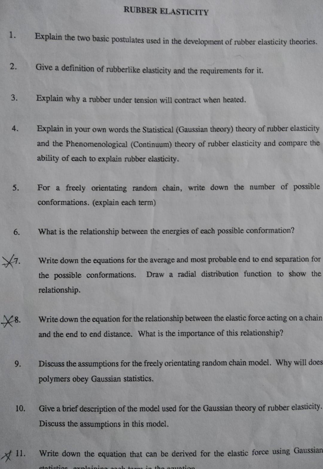 Solved 1. Explain the two basic postulates used in the | Chegg.com
