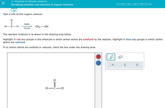 Solved Take a look at this organic reaction: The reactant | Chegg.com