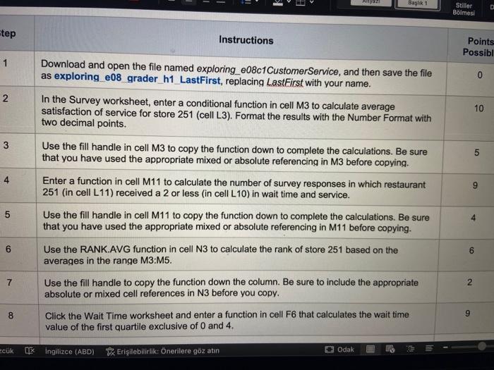 Solved especially step 4 i write correct formula but get | Chegg.com