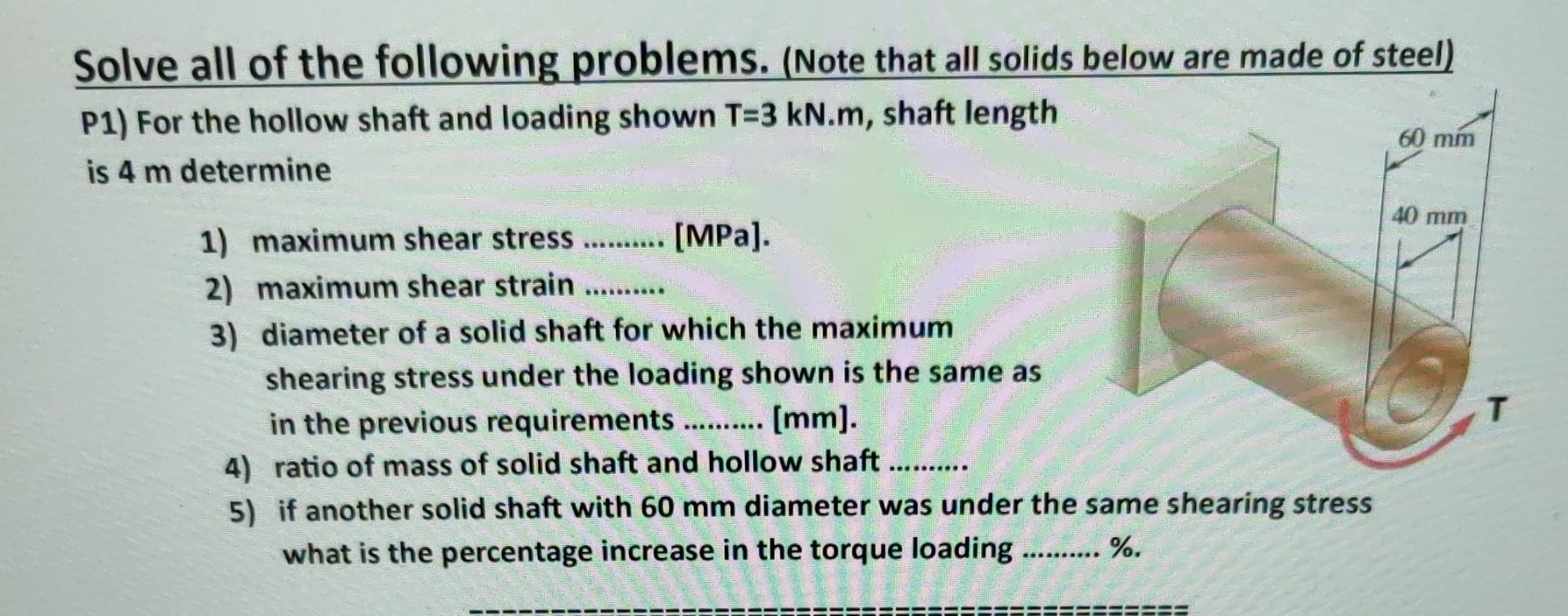 Solved Solve all of the following problems. (Note that all | Chegg.com