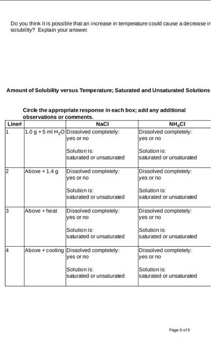 Relative Solubility of a Solute Between Two | Chegg.com