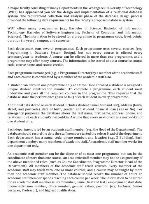 Solved A major faculty consisting of many Departments in the | Chegg.com