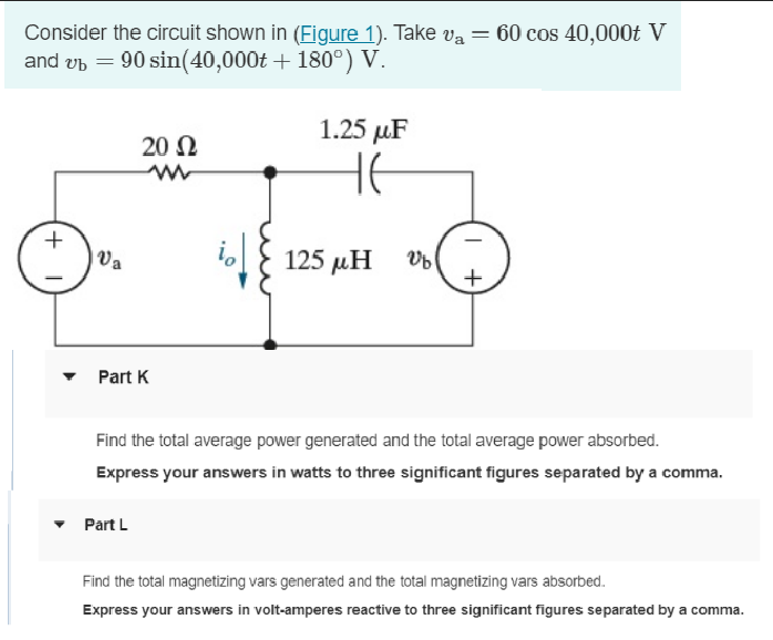 Solved Part L is incorrect. Also Part L has two answers. | Chegg.com