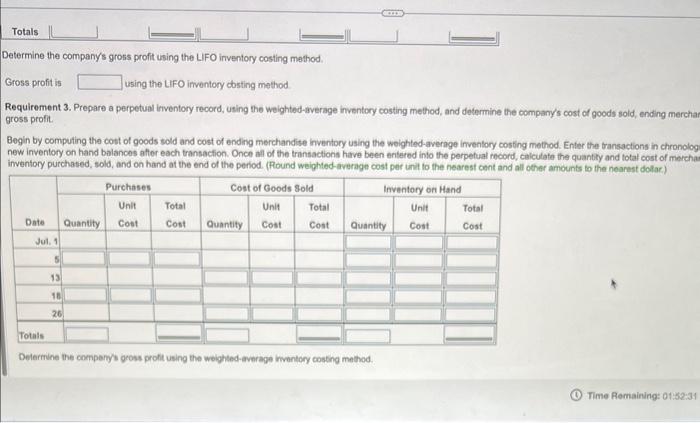 Solved e icon to view the transactions.) Data tableExercise | Chegg.com