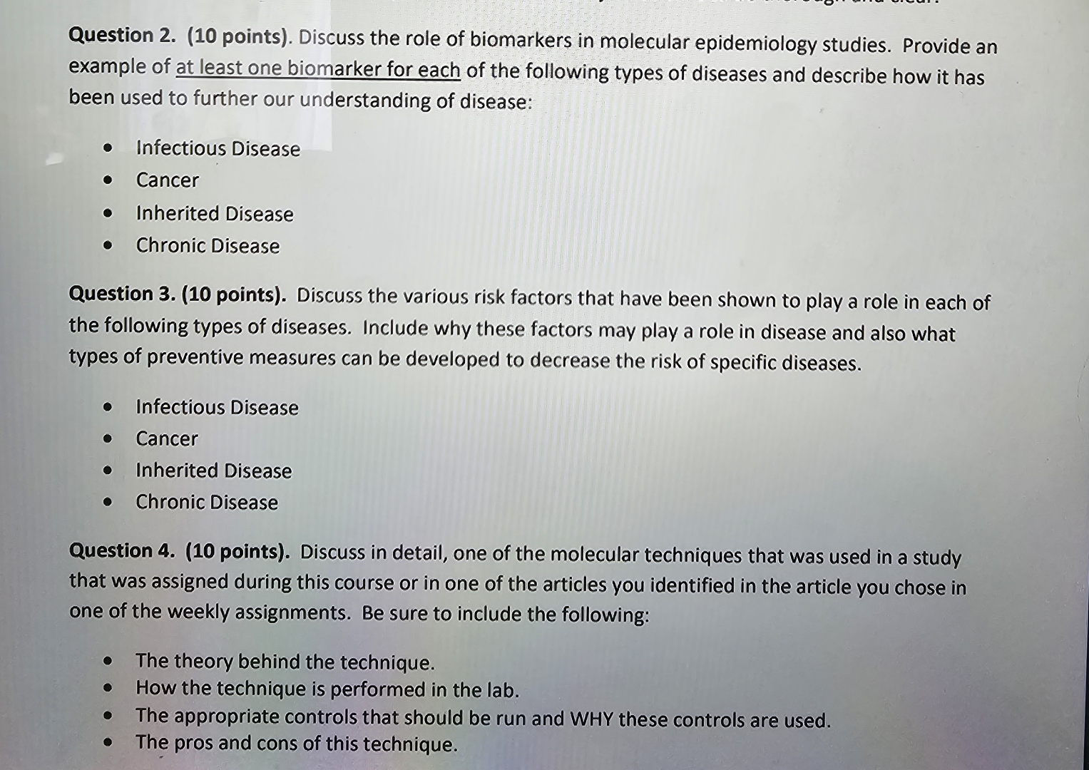 Solved Question 2. ( 10 ﻿points). ﻿Discuss the role of | Chegg.com