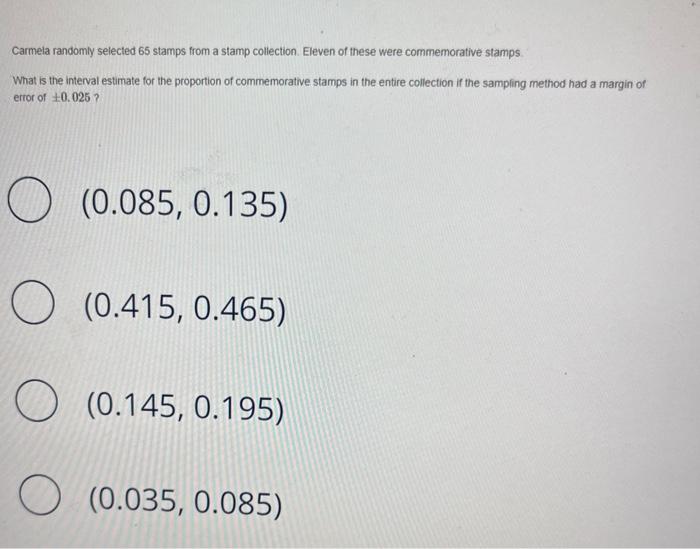 Solved Which line plot displays a data set with an outlier? | Chegg.com